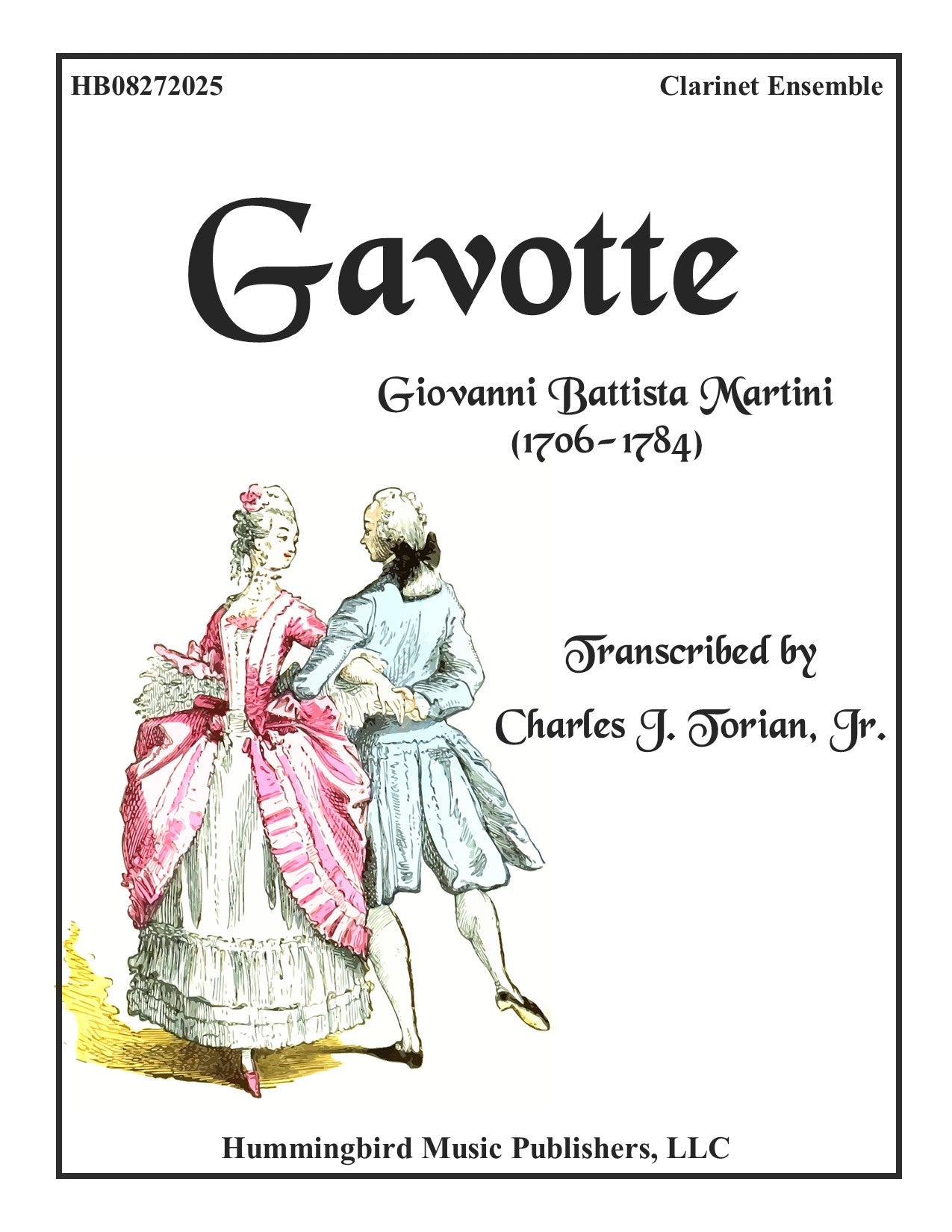 GAVOTTE - Music of Giovanni Battista Martini for Clarinet Ensemble ...
